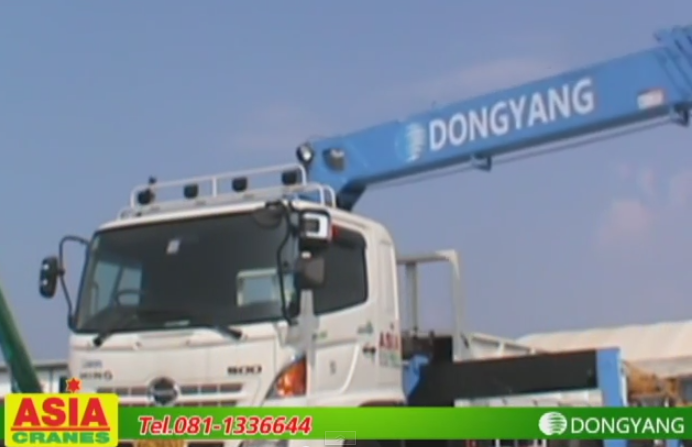 เครน ดองยาง Dongyang crane , เฮี๊ยบ ,รถบรรทุกติดเครน, เครนเกาหลี , เครนสลิง